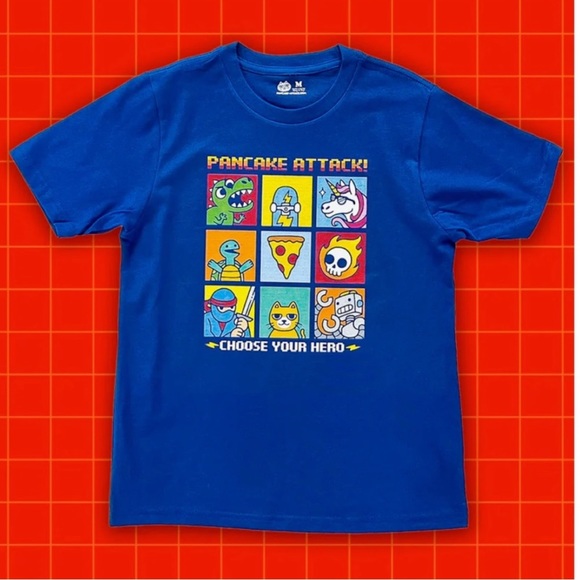 Pancake Attack | Shirts & Tops | Pancake Attack Hero Select Boys L ...